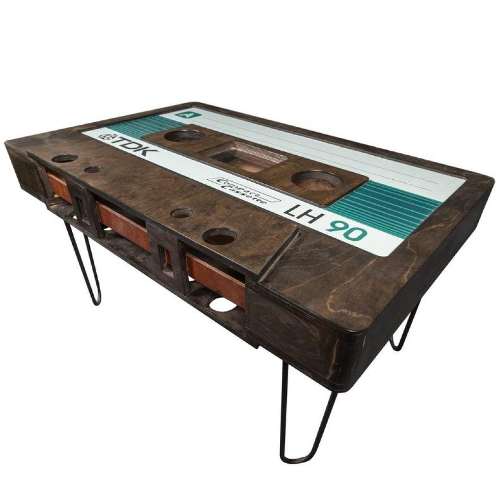 The Audio Cassette Tape coffee table – Hand Made Toys – HoMe Decor